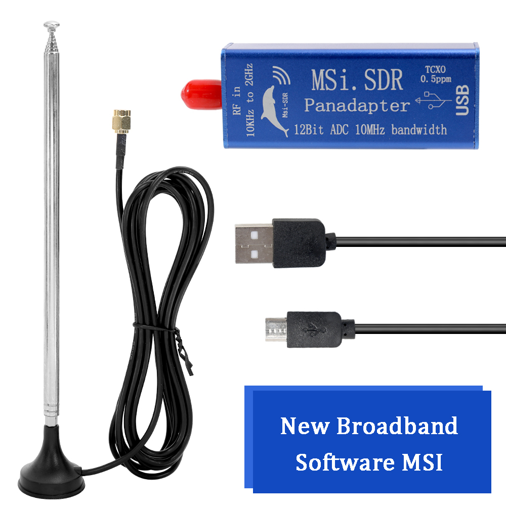 New SDR Receiver Broadband Software MSI.SDR 10kHz to 2GHz Panadapter ...