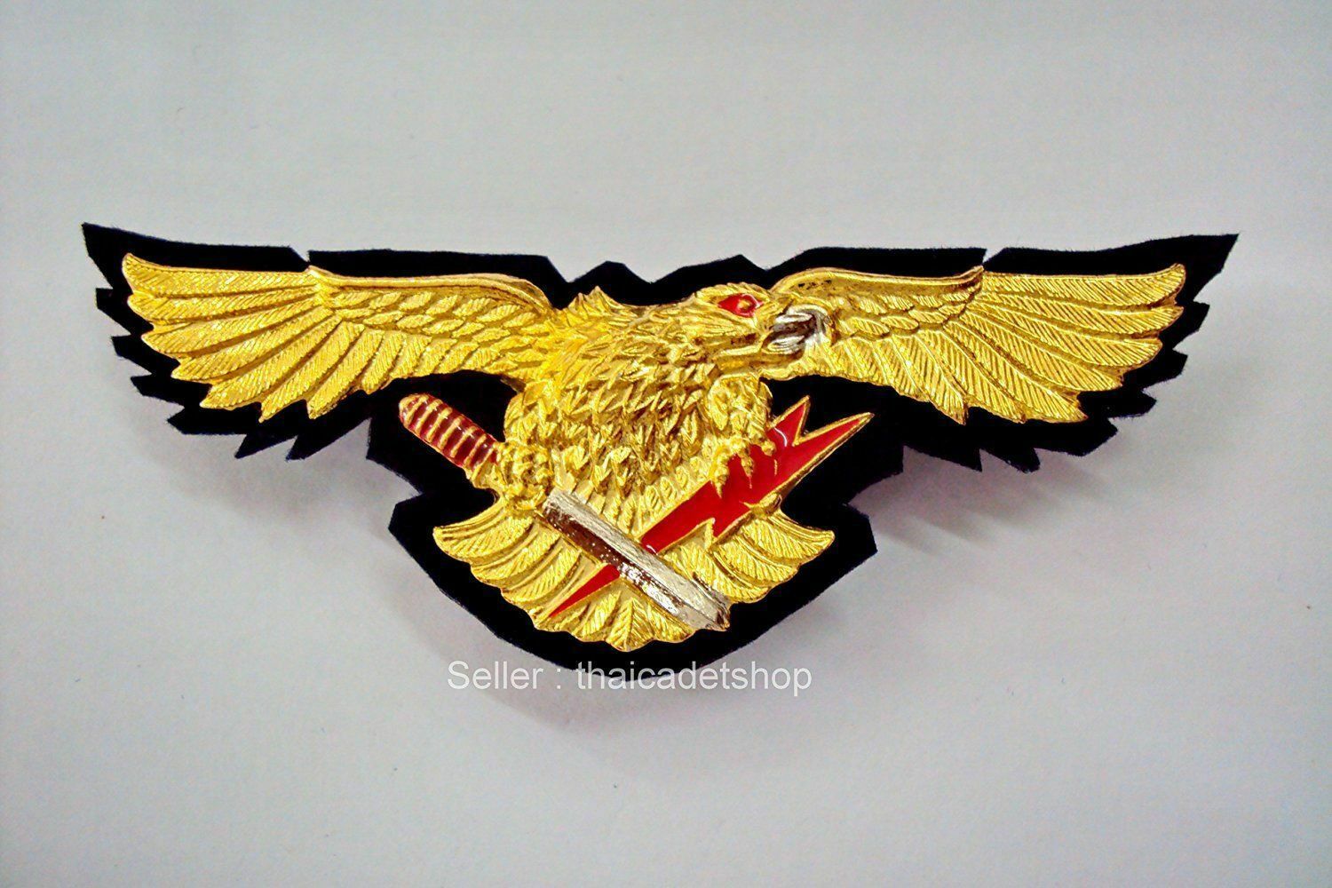 Commando Badge Pin Rtaf Commando Badge Royal Thai Air Force Special Forces Pin - Pins