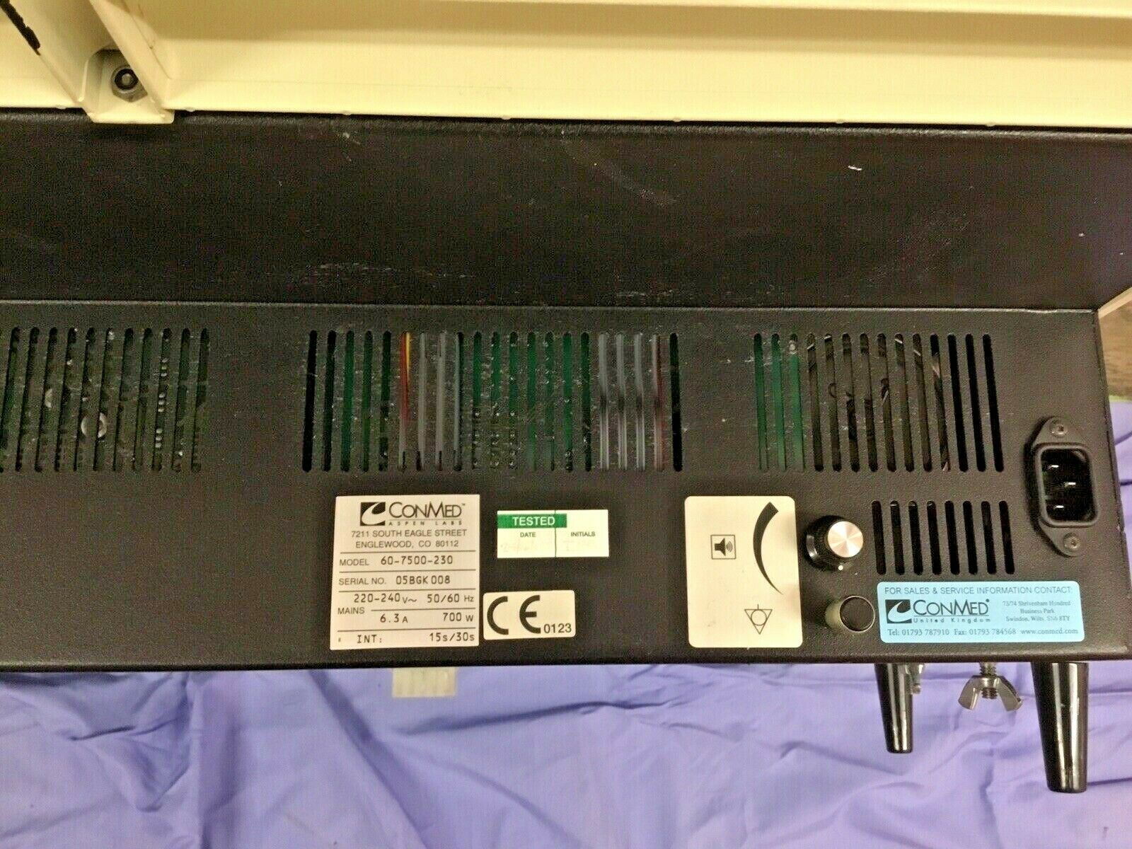 ConMed System 7500 Argon Beam Coagulator Hospital GP surgery theater ...