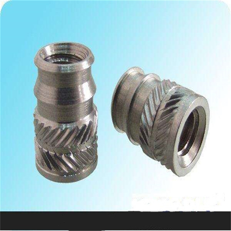 3000pcs IUB-M3-1 Ultrasonic/ Heat staking inserts Tapered Thru-Threaded ...