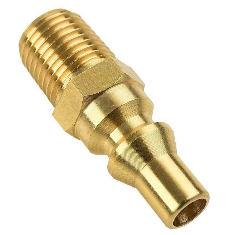 Propane Quick Connect Fitting Full Flow Quick-Connect Male Plug, for ...