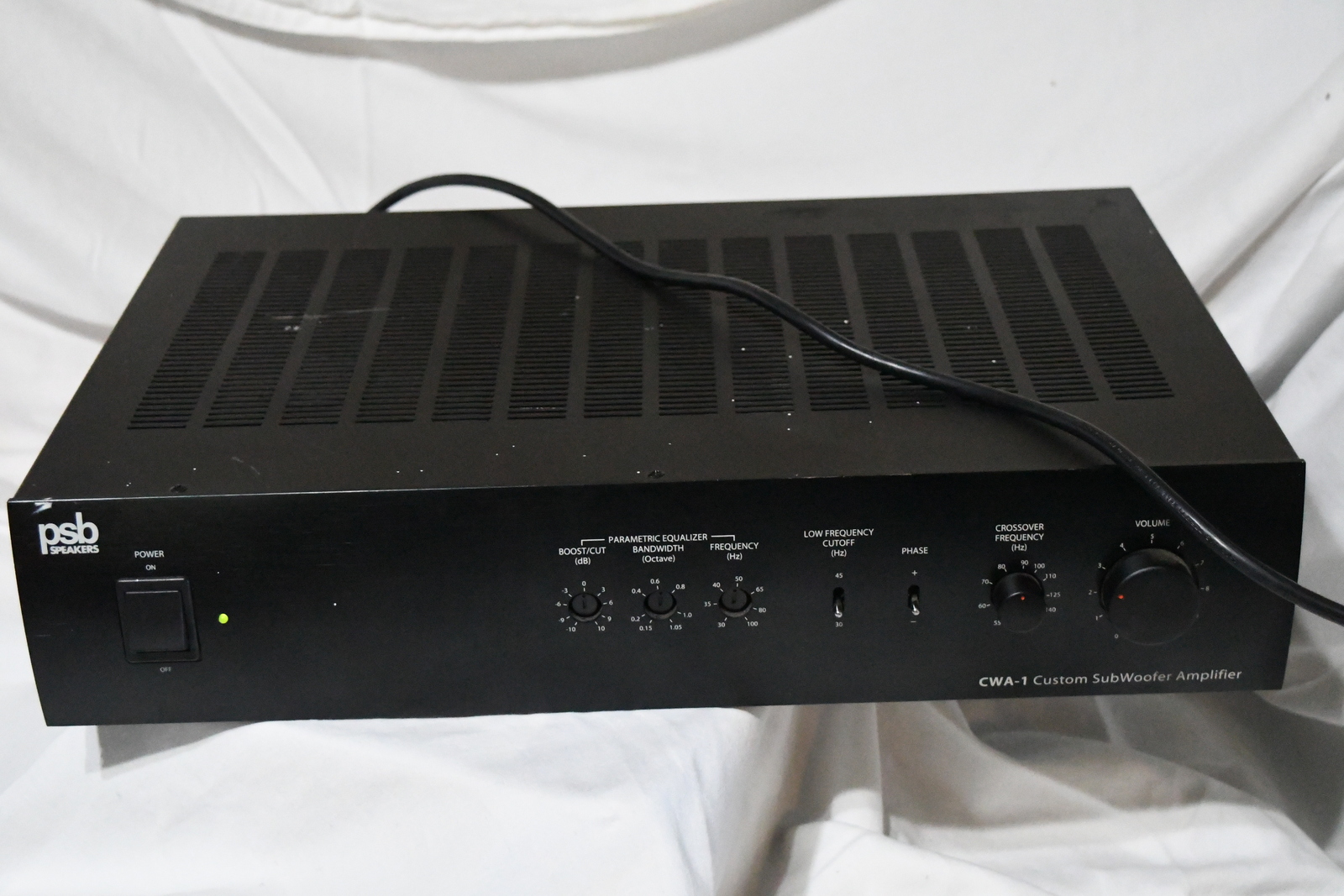 PSB CWA-1 SUB SUBWOOFER AMP AMPLIFIER VERY RARE 515B2 1/23 - Amplifiers ...