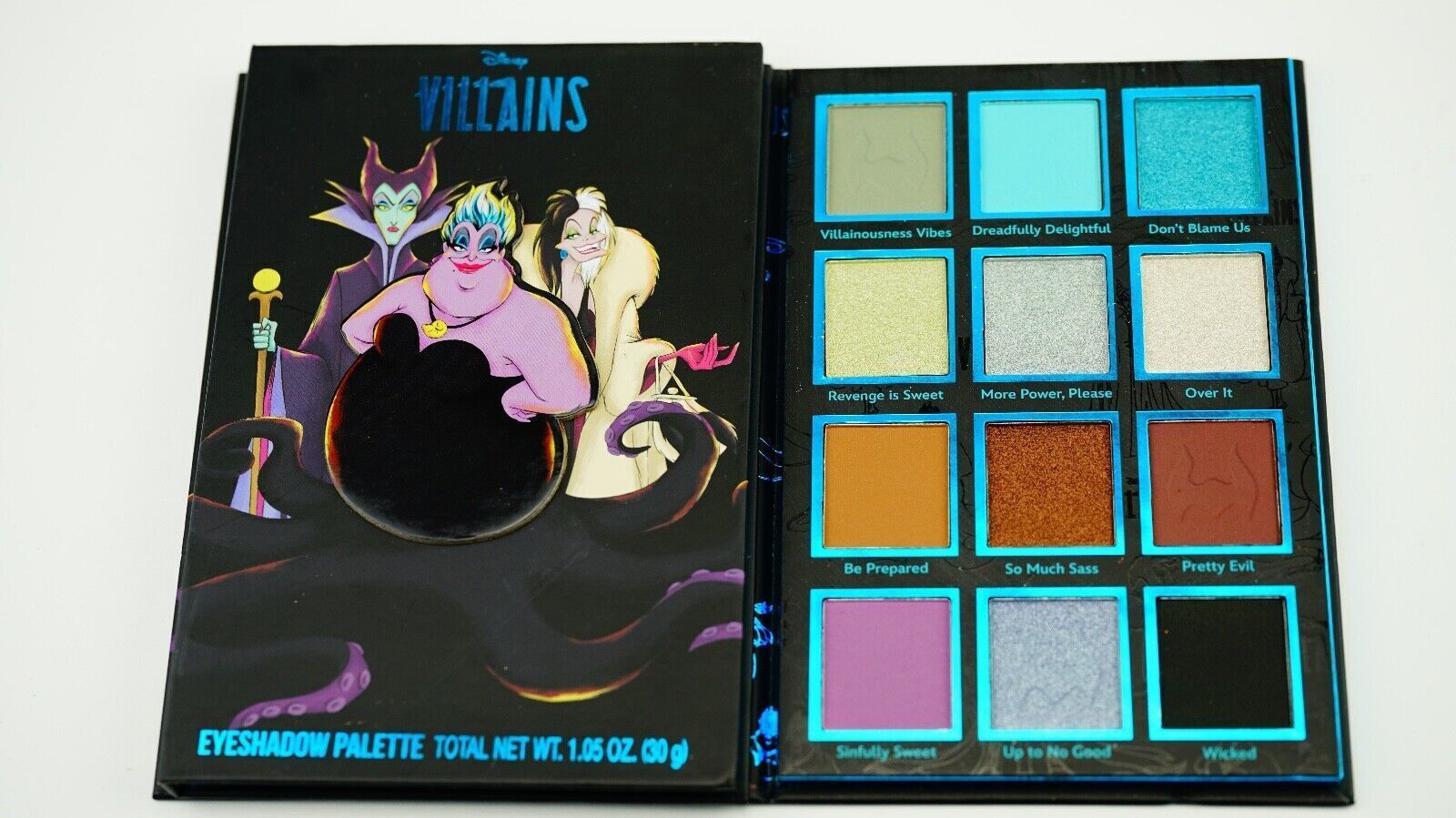 Disney Princess Eyeshadow Palette Cinderella,Villains,Ariel Pick Your ...