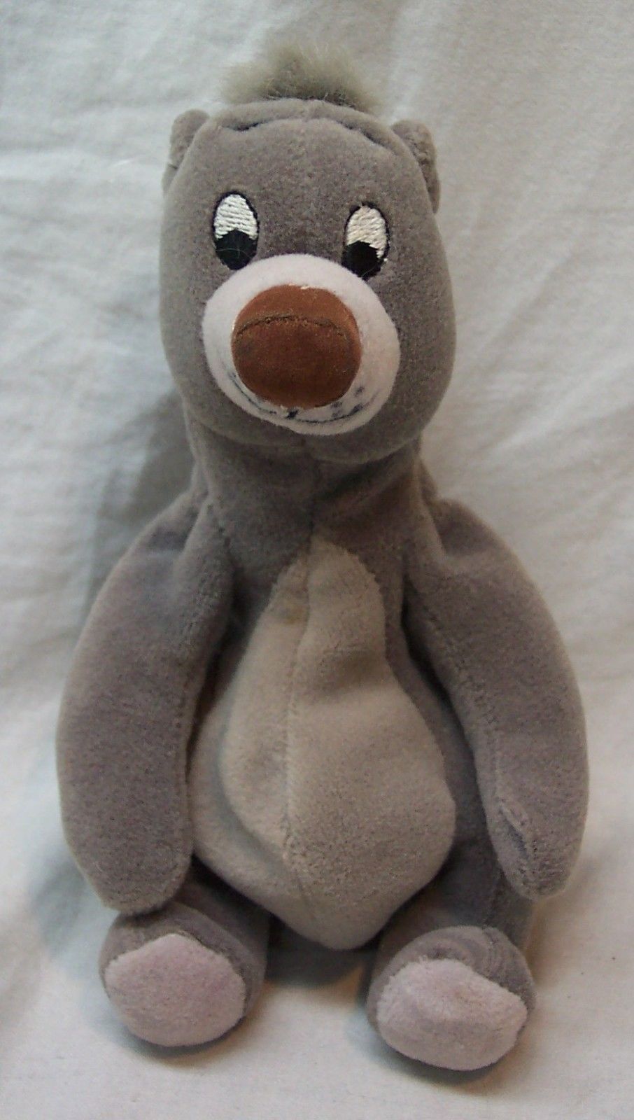 Walt Disney Store Jungle Book BALOO BEAR 5" Bean Bag STUFFED ANIMAL Toy ...