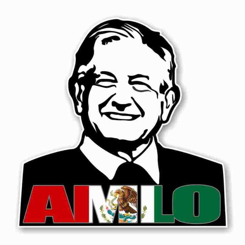 AMLO Lopez Obrador Mexico Precision Cut Decal - Decals, Stickers ...