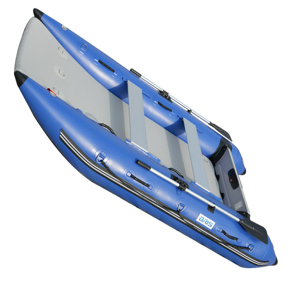 BRIS 11 ft Inflatable Catamaran Inflatable Boat Dinghy Mini Cat Boat ...