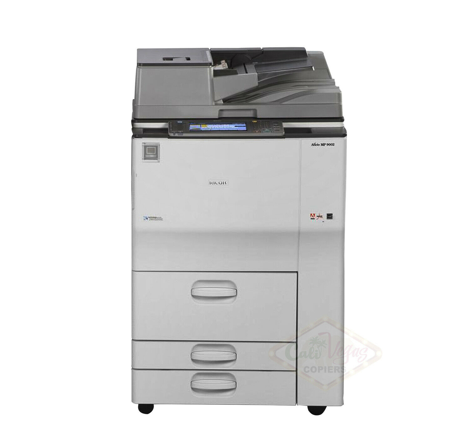 Ricoh Aficio MP 6002 Tabloid Ledger Mono Laser MFP Printer Copier ...