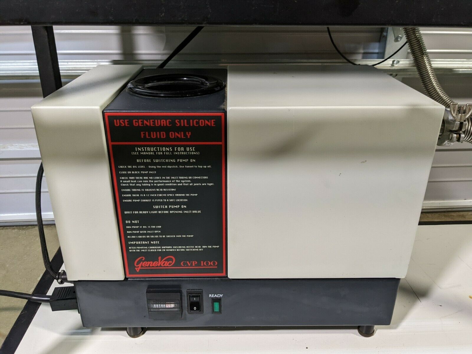 GeneVac Evaporation System HT-12 Atlas Evaporator VC3000D Condenser ...