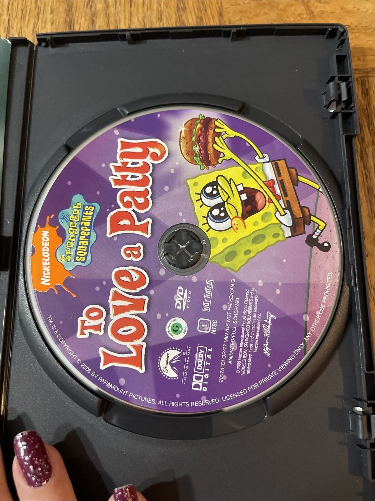 Spongebob Squarepants To Love A Patty DVD - DVDs & Blu-ray Discs