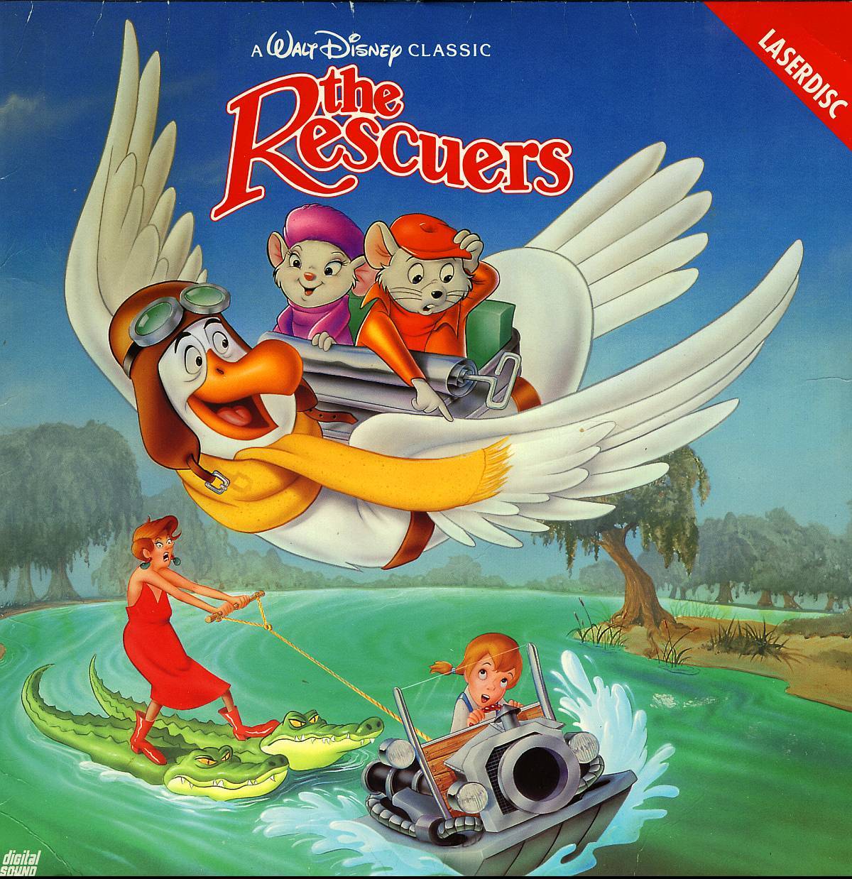 RESCUERS DISNEY LASERDISC RARE - Laserdisc