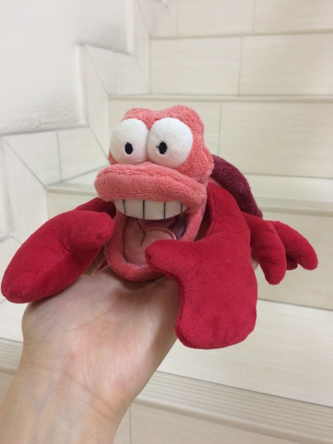Disney Sebastian Crab Plush Doll. Very Cute, Soft Touch Item. Rare ...