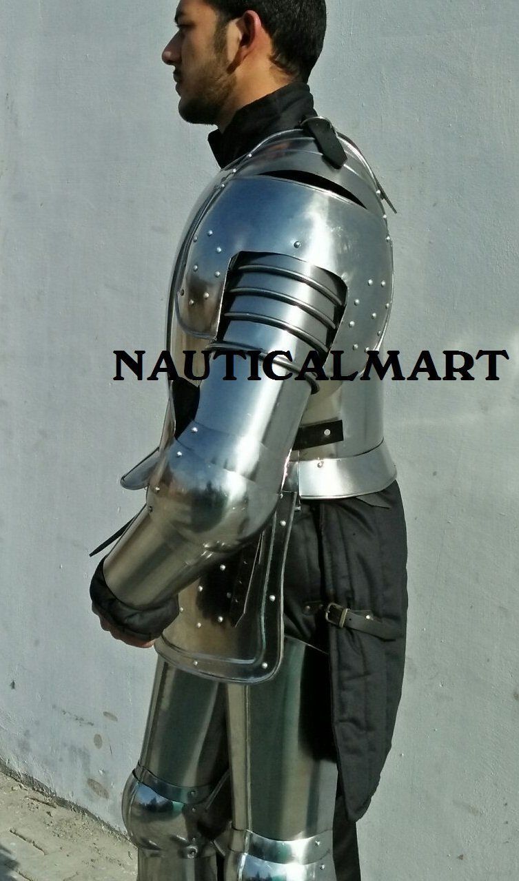 NauticalMart Medieval Knight Suit Of Armor Wearable Costume SCA Combat ...