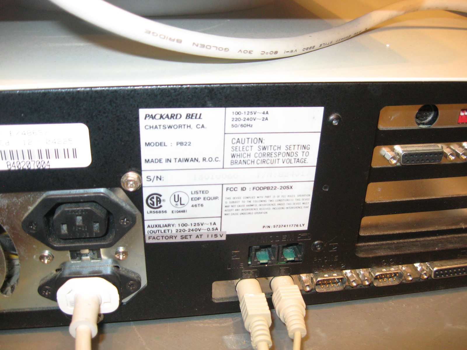 PACKARD BELL EXECUTIVE 486 SX DOS \ WINDOWS 3.1 - Motherboards