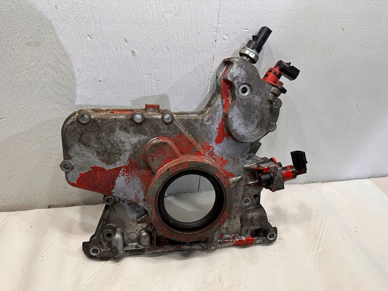 Cummins ISB/QSB 4.5L Diesel Engine Lower Front Cover 5289178 OEM ...