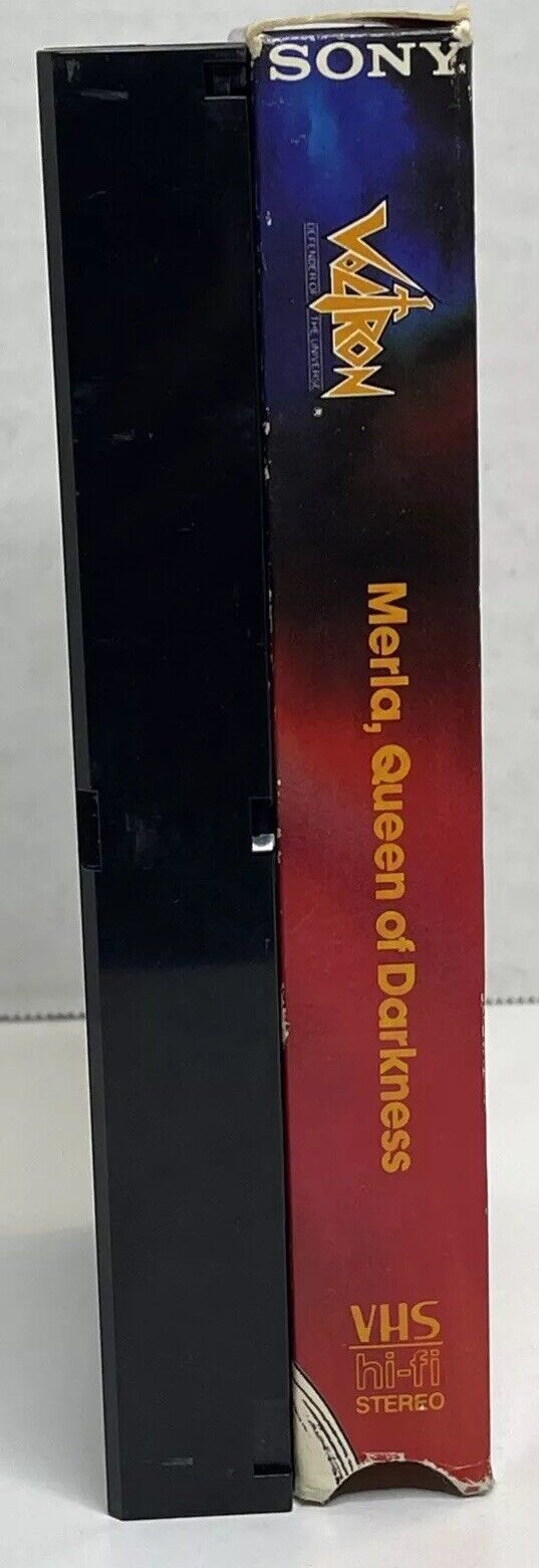 VINTAGE Voltron Defender of The Universe - Merla Queen Of Darkness VHS ...