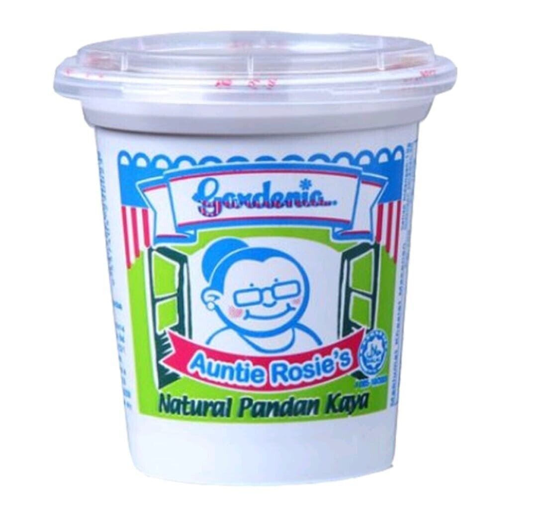4 x 200g Gardenia Auntie Rosie's Natural Pandan Kaya Coconut Spread Jam ...
