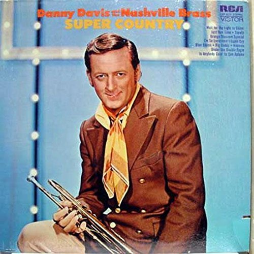 DANNY DAVIS SUPER COUNTRY vinyl record [Vinyl] Danny Davis - CDs
