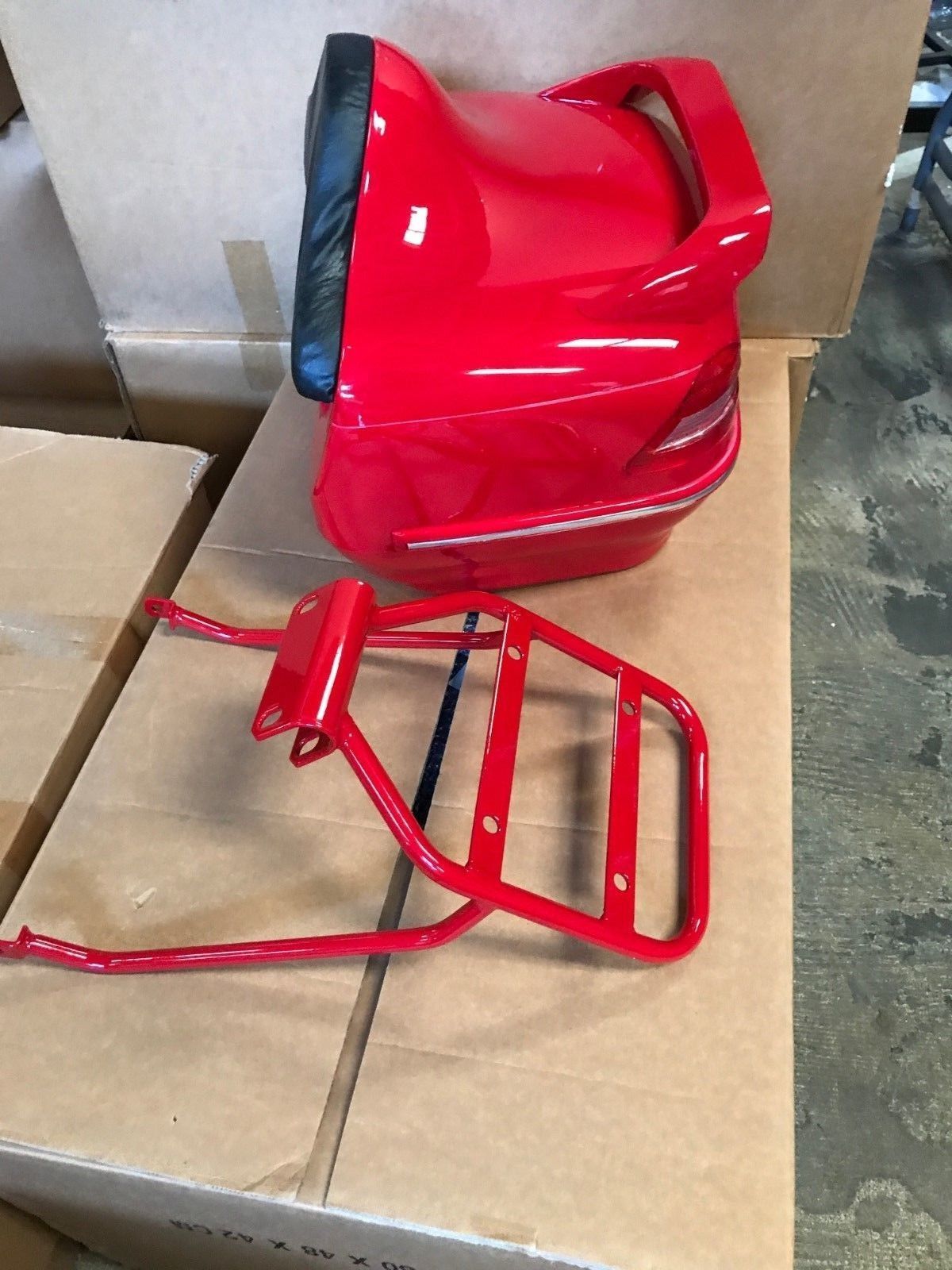 Honda Red Ruckus Luggage rack 50 CC Black or White are also available ...