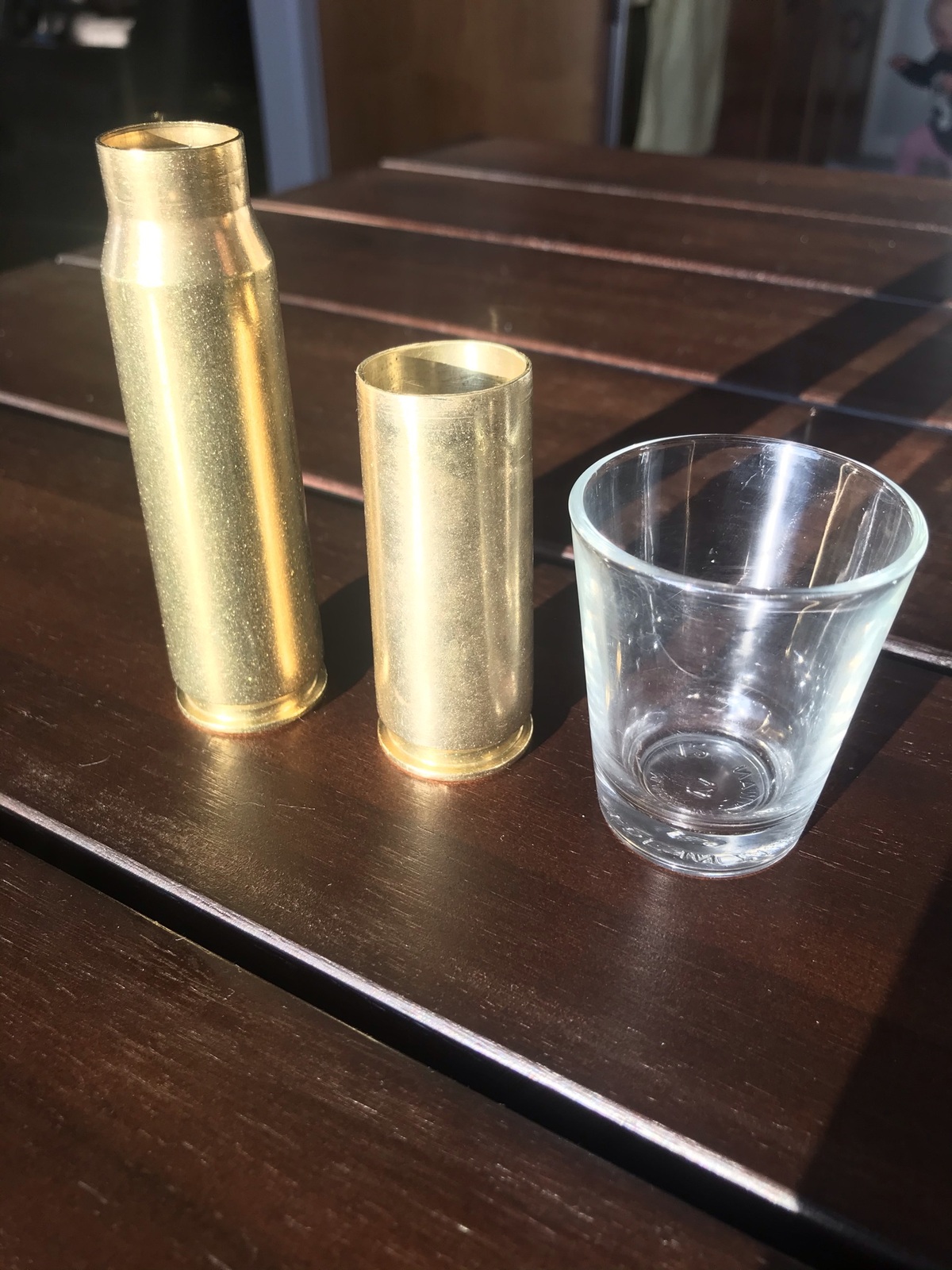 Shot Glass- 20mm Shell Casing - Mugs, Cups & Steins