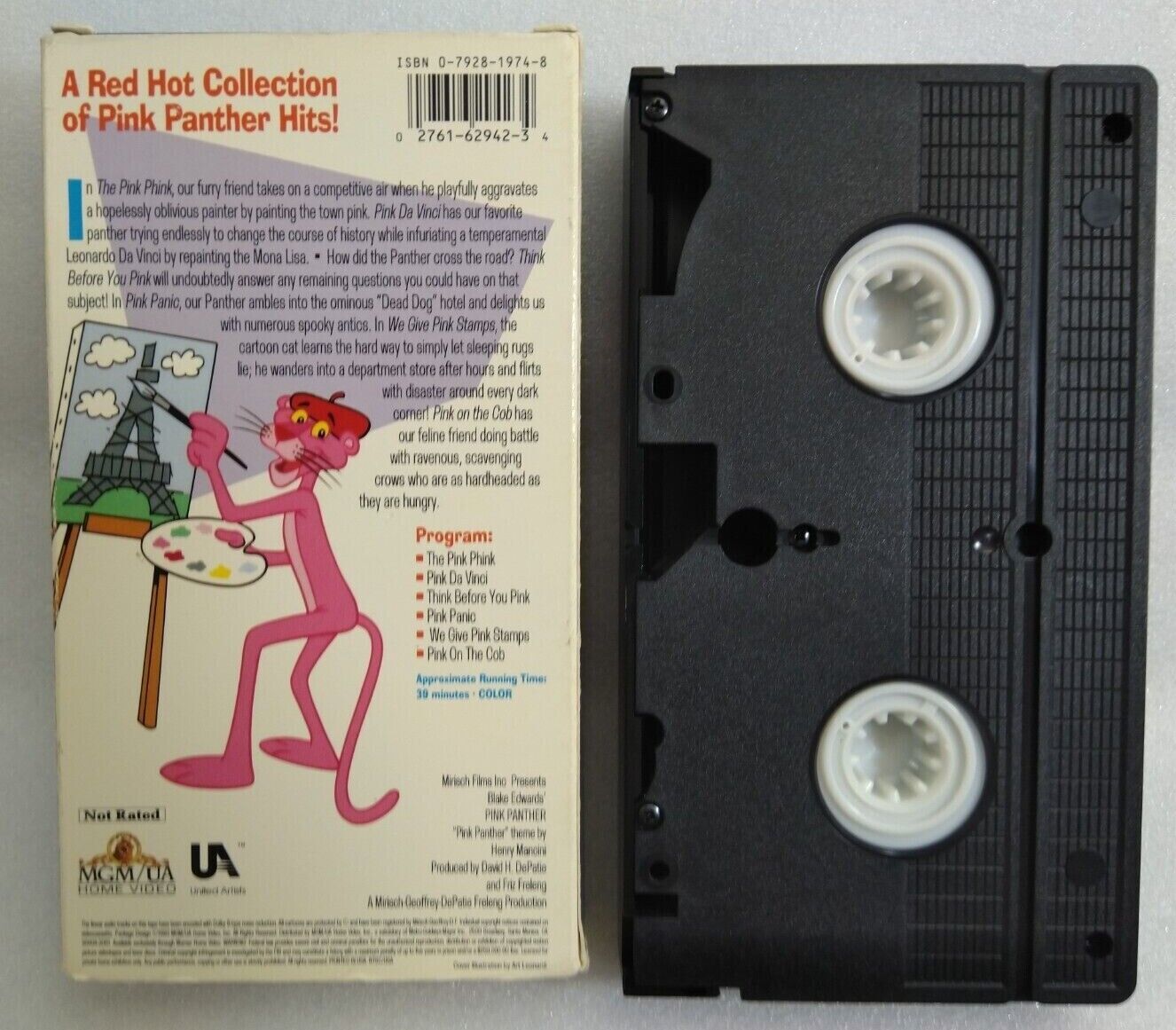 VHS Pink Panther - The Pink Panthers and 50 similar items