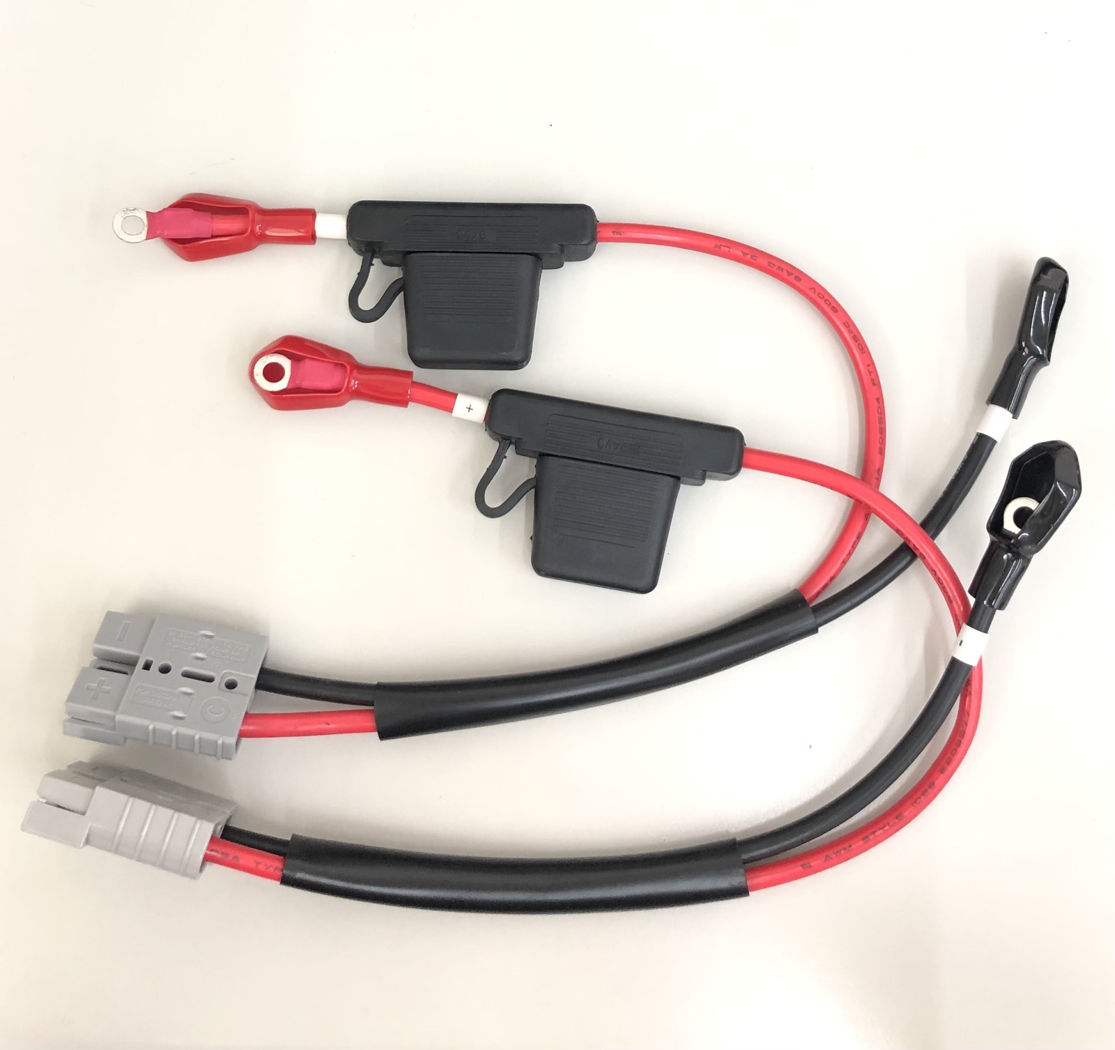 A pair battery power cable with fuse for CTM HS928 Mobility Scooters ...