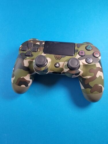 PS4 PlayStation Green Camo Camouflage Wireless Controller CUH-ZCT2U ...