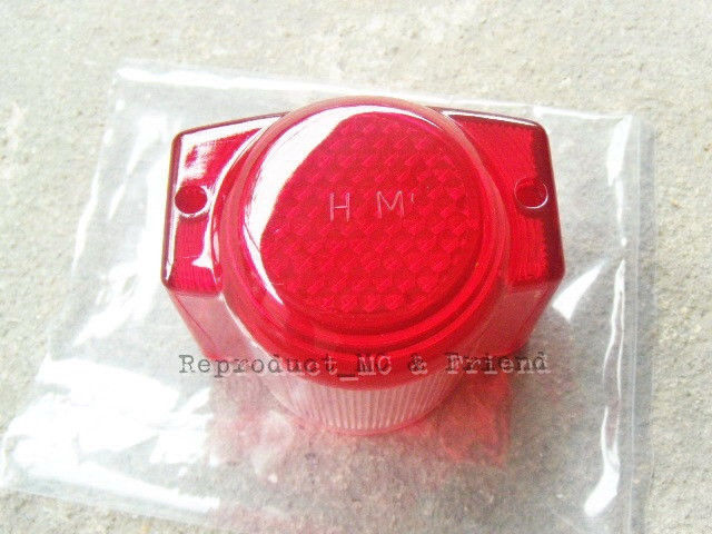 Honda C100 C102 C105 C110 C200 P50 S65 CA160 CB160 CL160 CB450 Tail Light Lens - Lenses & Projectors