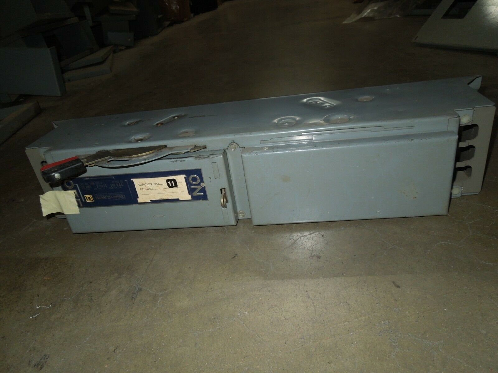 Square D QMB-321-H Series D2 30A 3p 240VAC Single Fusible Panelboard ...