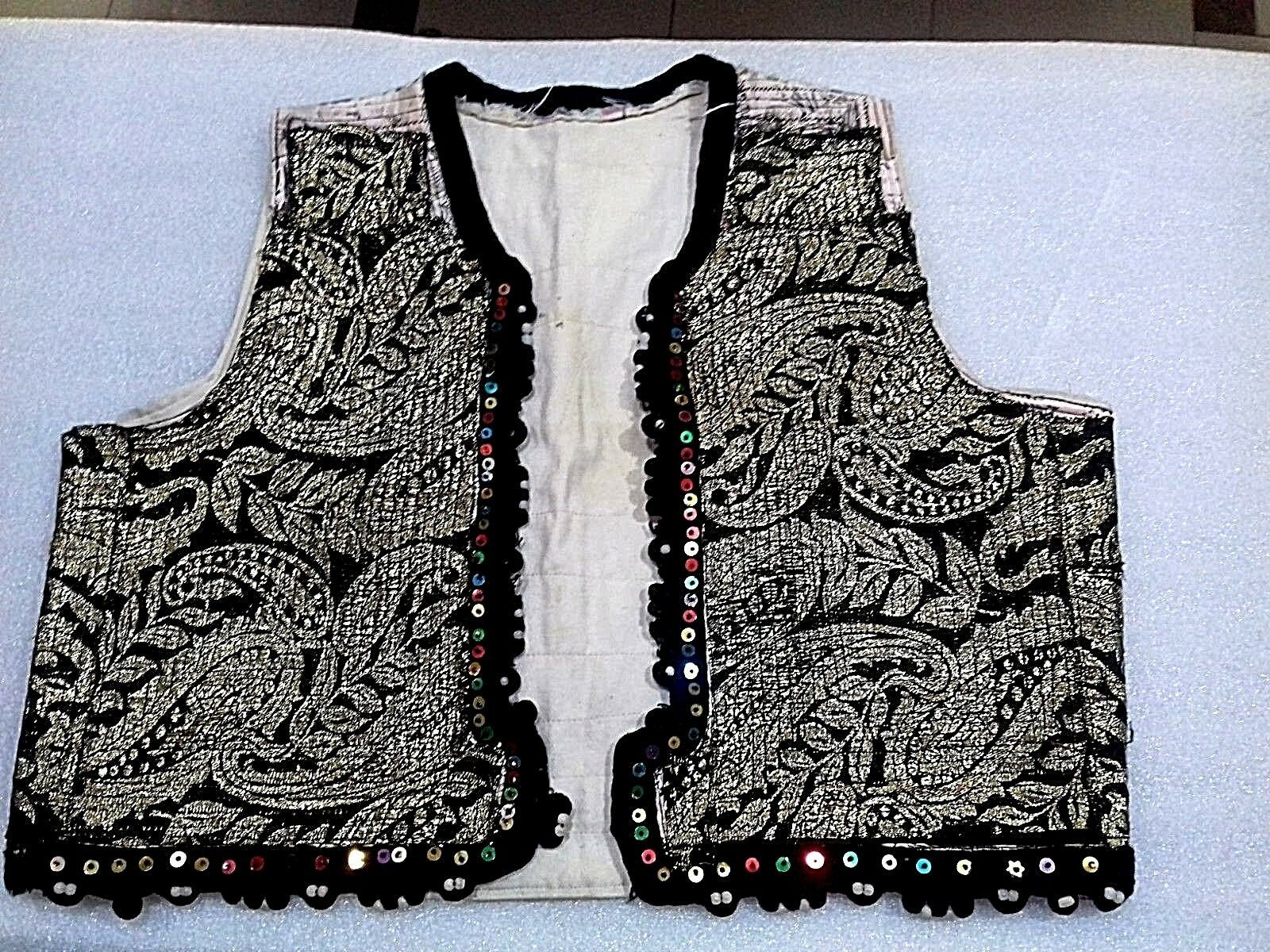 VINTAGE OLD ALBANIAN WOMEN TRADITIONAL WAIST COAT-FOLK-JELEK-MATI AREA ...