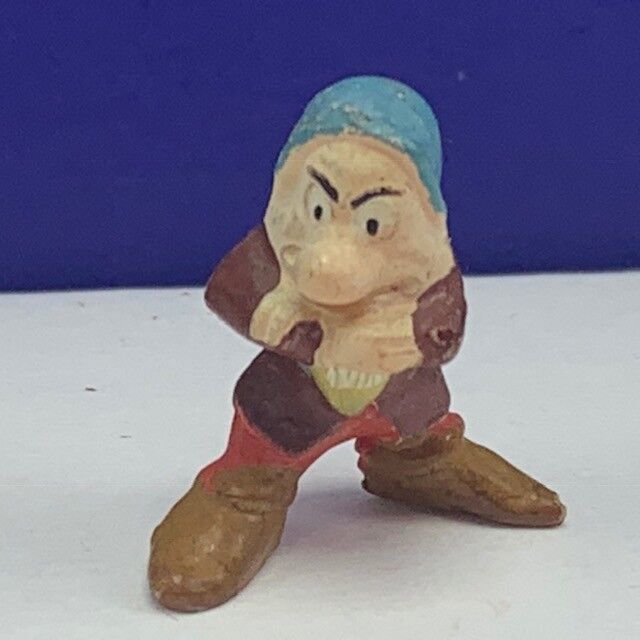 Louis Marx Disneykins vintage walt disney toy figure 1960s seven dwarfs ...