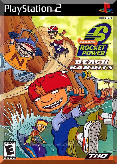 PS2 - Rocket Power: Beach Bandits (2002) *Complete w/Case & Instruction ...