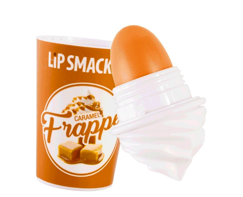Lip Smacker Lip Cafe CARAMEL FRAPPE Lip Balm Gloss Chap Stick Baby Lips ...