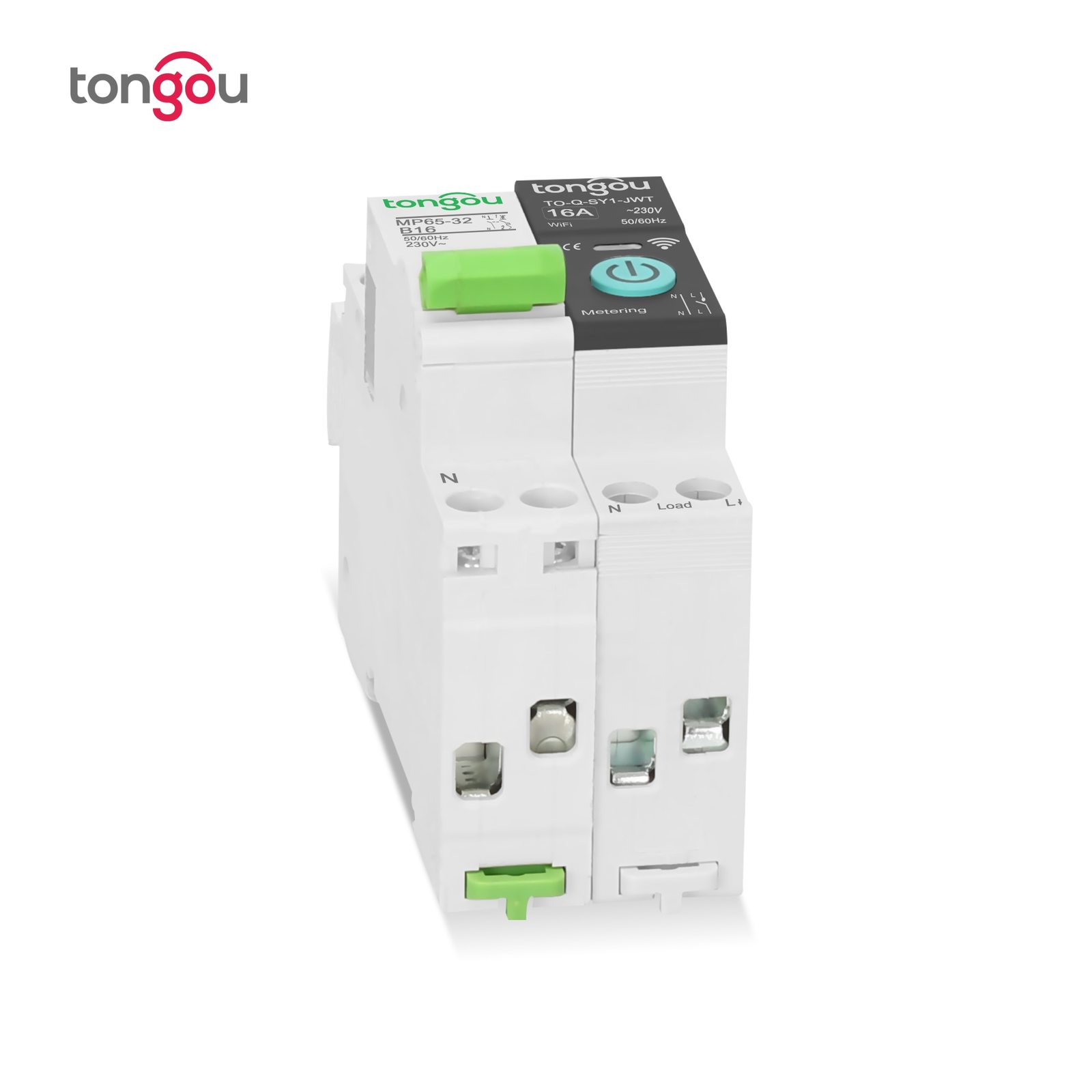 TUYA MCB With Metering WIFI Smart Circuit Breaker 1P 32A DIN Rail for ... TUYA MCB With Metering WIFI Smart Circuit Breaker 1P 32A DIN Rail for ...