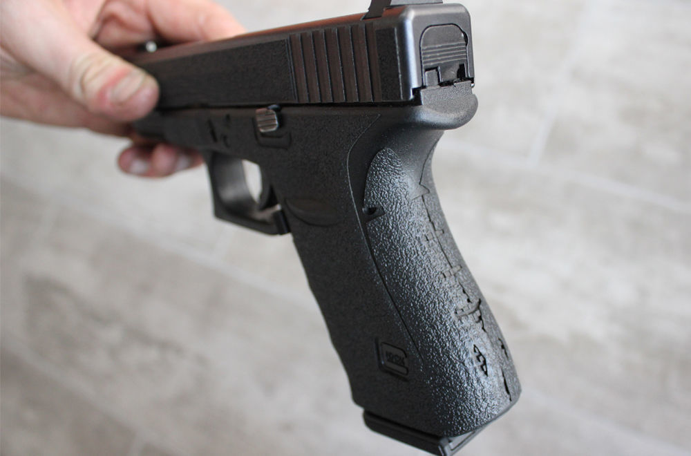 Rubber Textured Hand Gun Pistol Grip Tape AMENDMENT for Gen 3 Glock 19 ... Rubber Textured Hand Gun Pistol Grip Tape AMENDMENT for Gen 3 Glock 19 ...