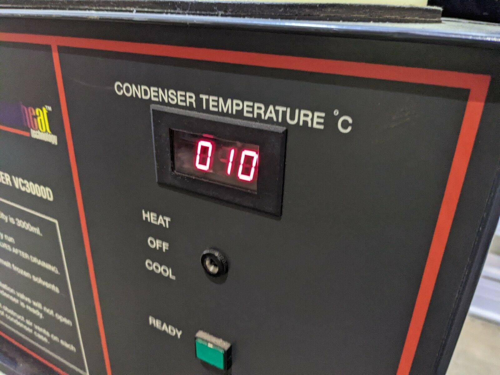 GeneVac Evaporation System HT-12 Atlas Evaporator VC3000D Condenser ...