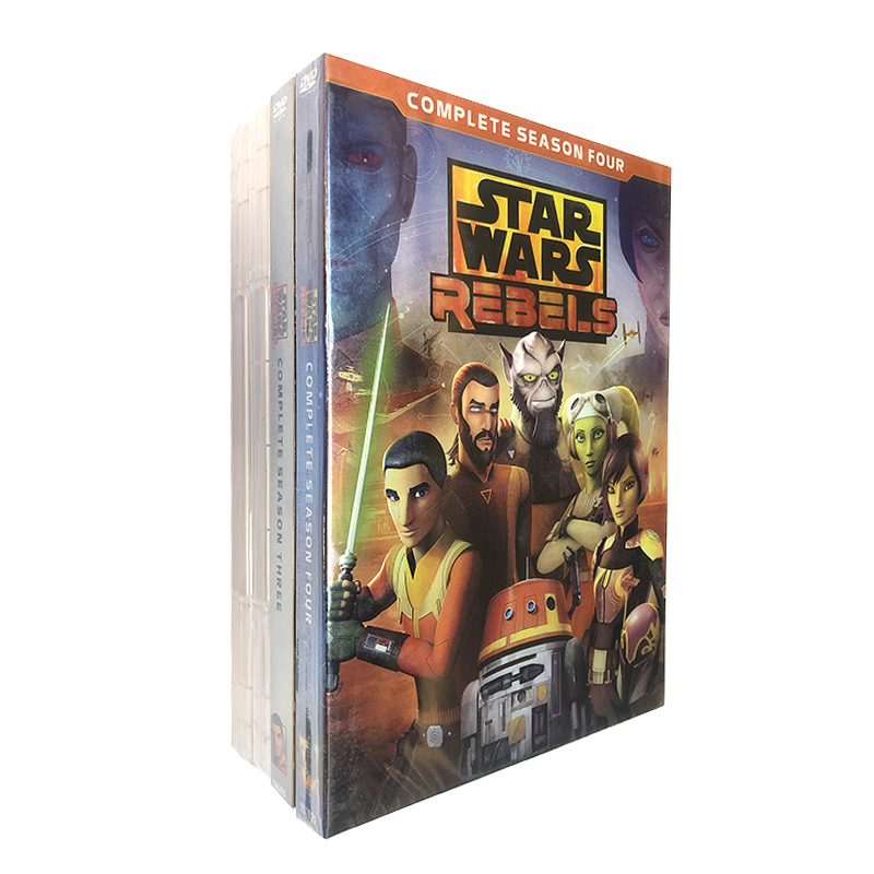 Star Wars Rebels The Complete Seasons 1-4 DVD Box Set Brand New - DVDs ...