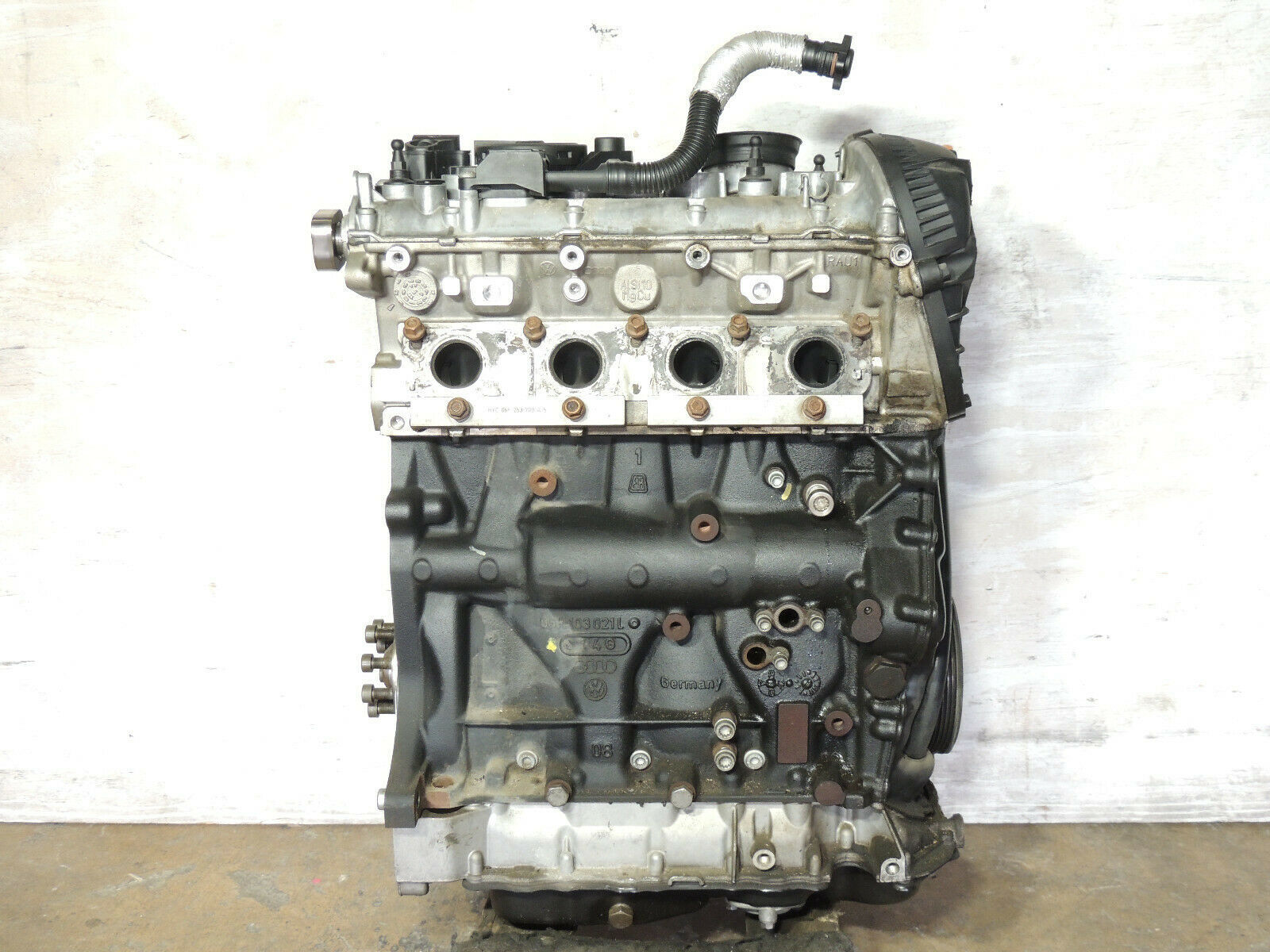 Mk5 Vw Jetta 2.0T Tsi Cbfa Engine Motor Cylinder Head Long Block Assy ...