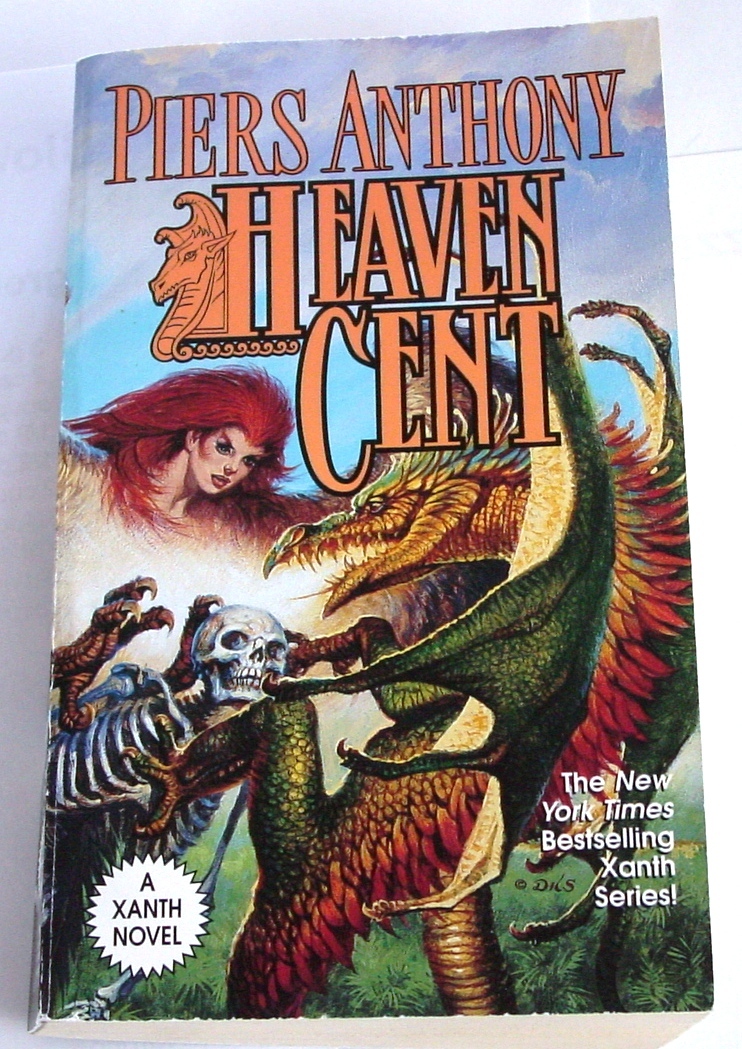 Piers Anthony-Darrell Sweet XANTH Series-HEAVEN CENT-2000 Fantasy - Books