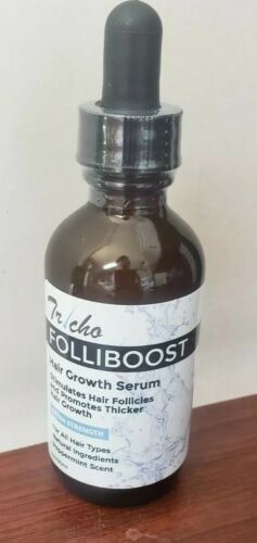 Tricho Folliboost Hair Growth Serum Stimulate Hair Follicles Thicker