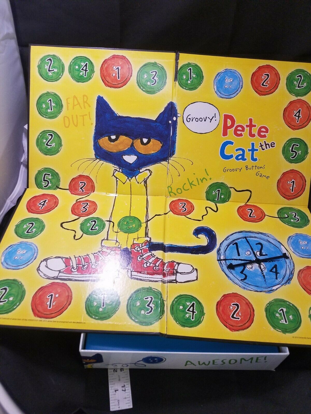 Pete the Cat Groovy Buttons Board Game Ages 3-up - Contemporary Manufacture