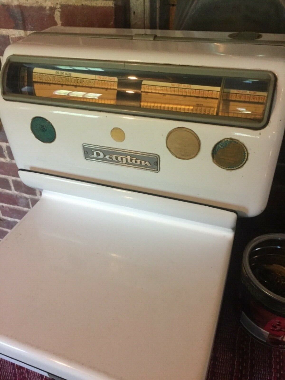 Antique Hobart Style Vintage Meat Scale Dayton Division - Scales