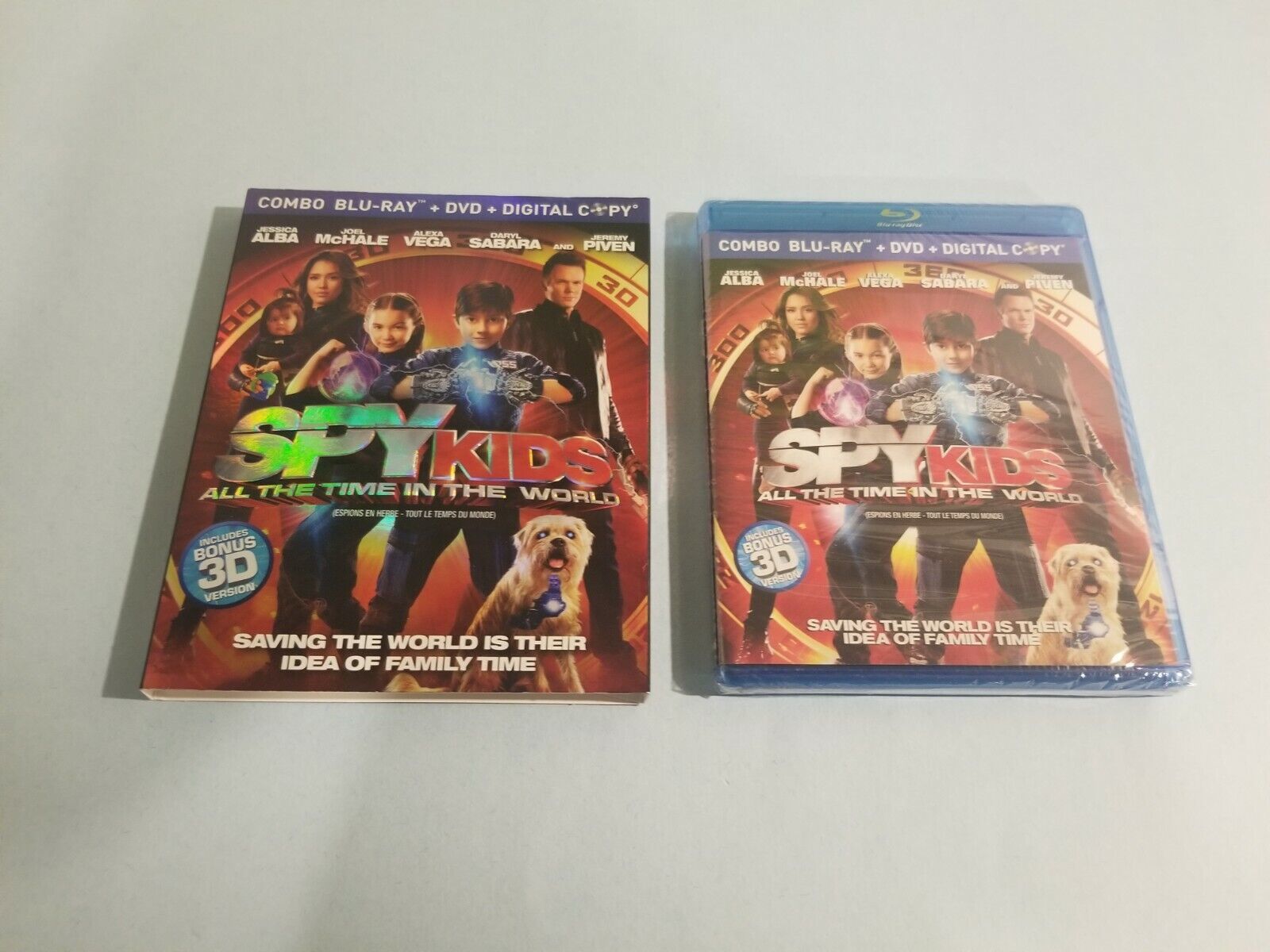 Spy Kids: All the Time in the World 3D (Blu-ray/DVD, 2011) New with ...
