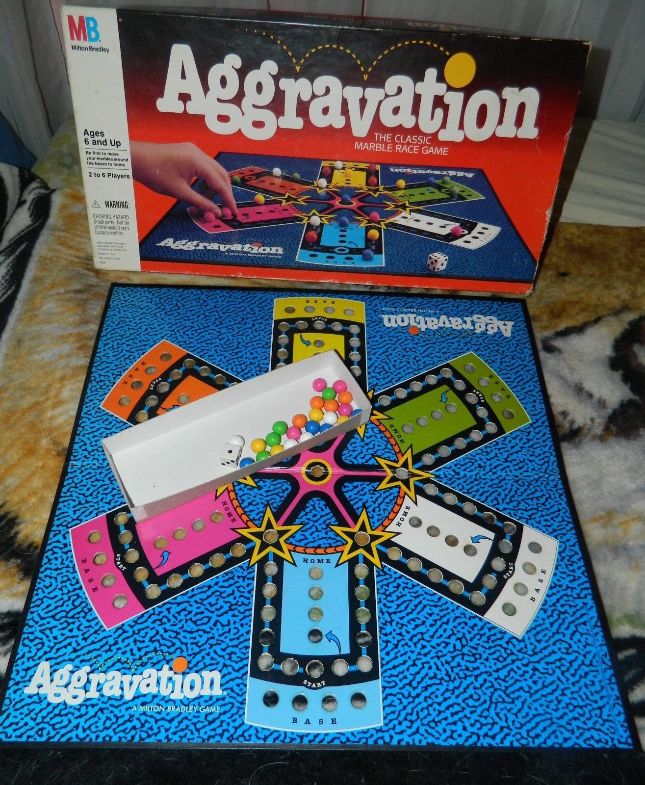 Aggravation 1989 Board Game-Complete - Contemporary Manufacture