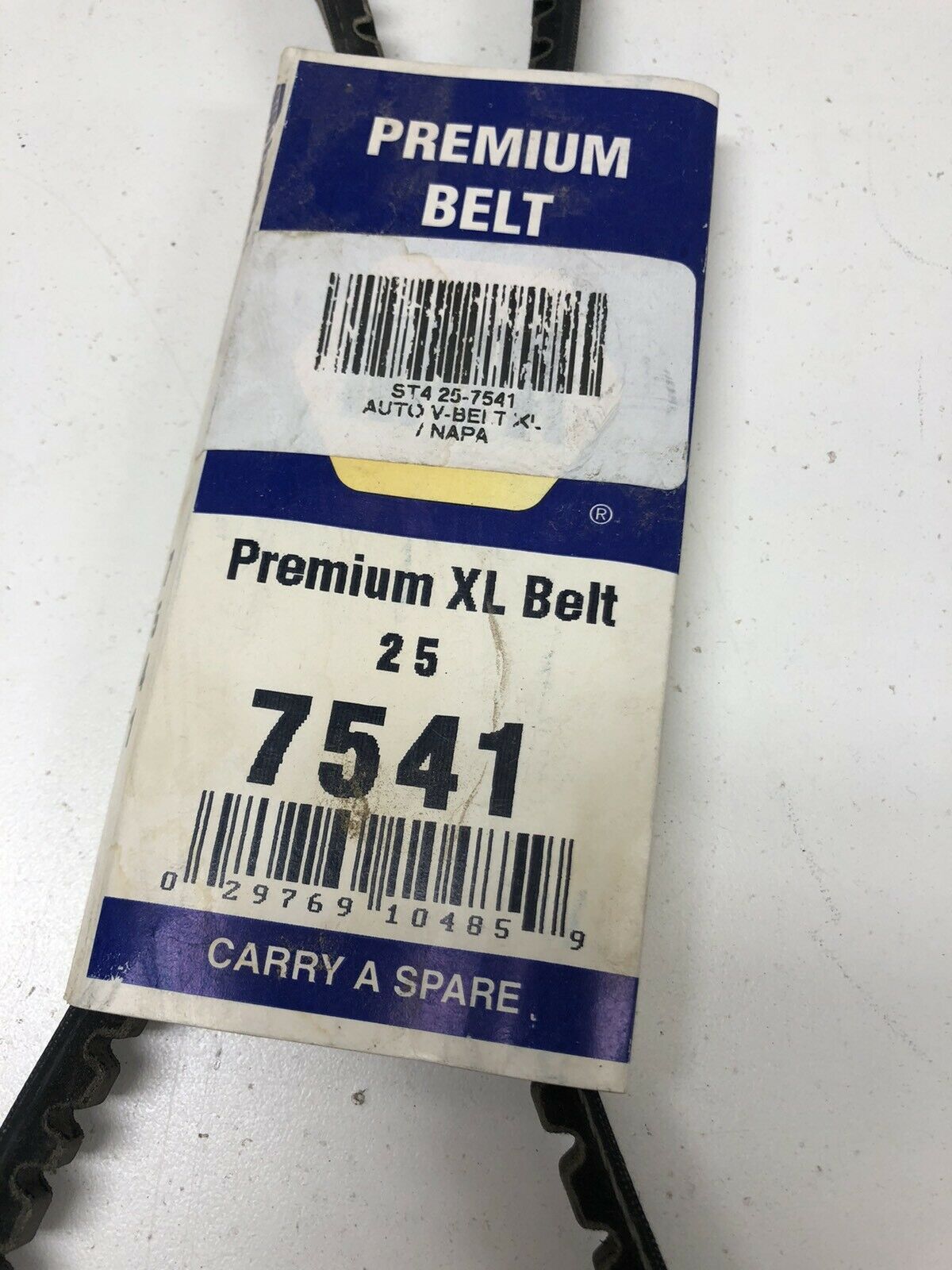 Napa Premium XL V belt 25 7541 Belts Pulleys Brackets Napa Premium XL V belt 25 7541 Belts Pulleys Brackets