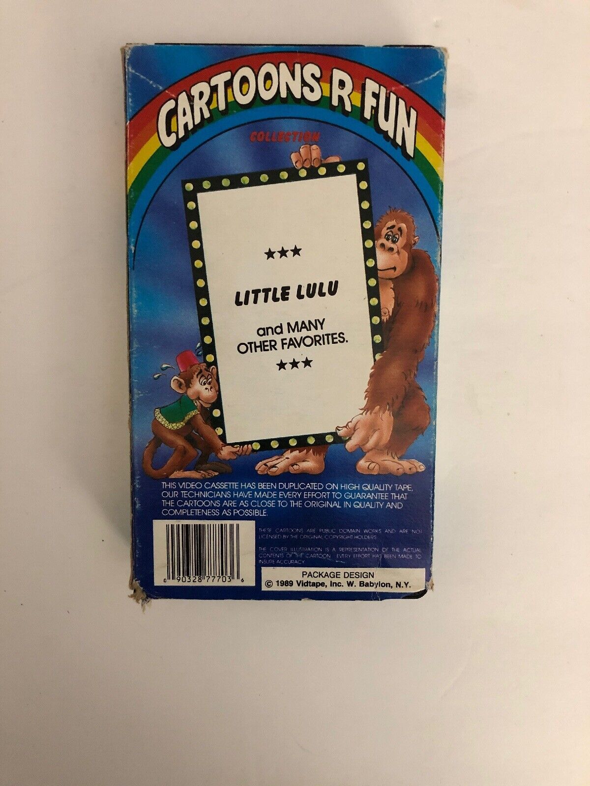 Little Lulu Cartoons R Fun(VHS 1989)TESTED-RARE VINTAGE COLLECTIBLE ...