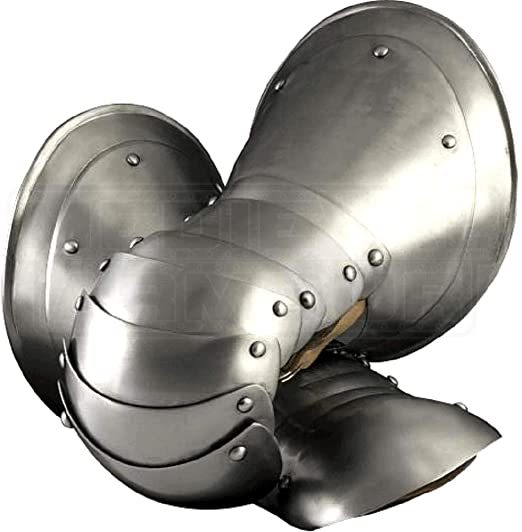 NauticalMart 15th Century Mitten Gauntlet Steel Hand Gloves Medieval ...