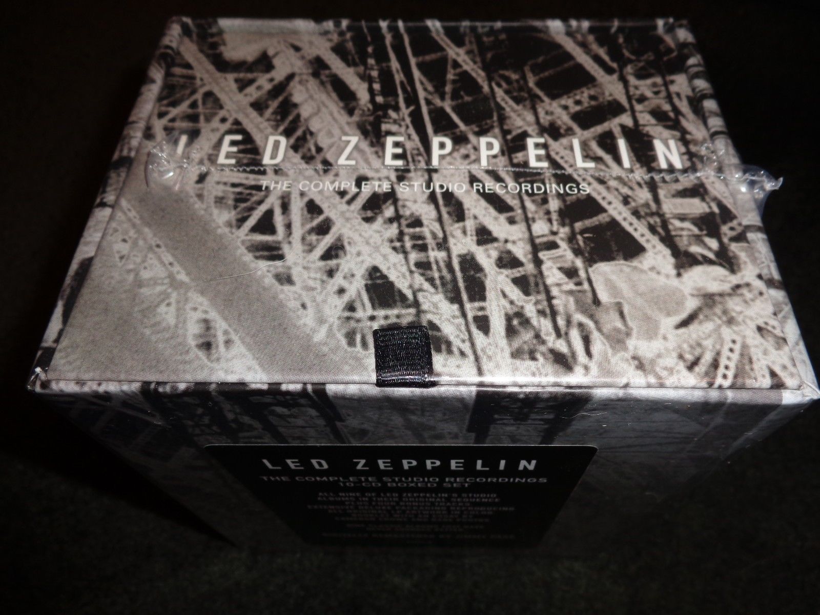 Led Zeppelin The Complete Studio Recordings NEW SEALED! 10 CD BOX SET ...