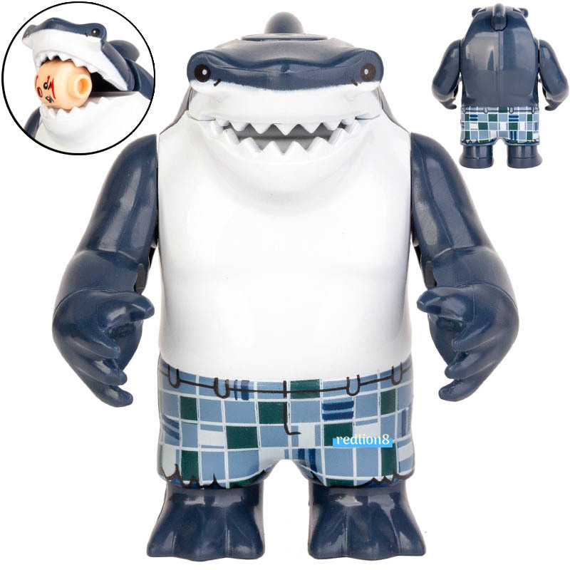 King Shark (The Suicide Squad) DC Superheroes Minifigure Compatible ...
