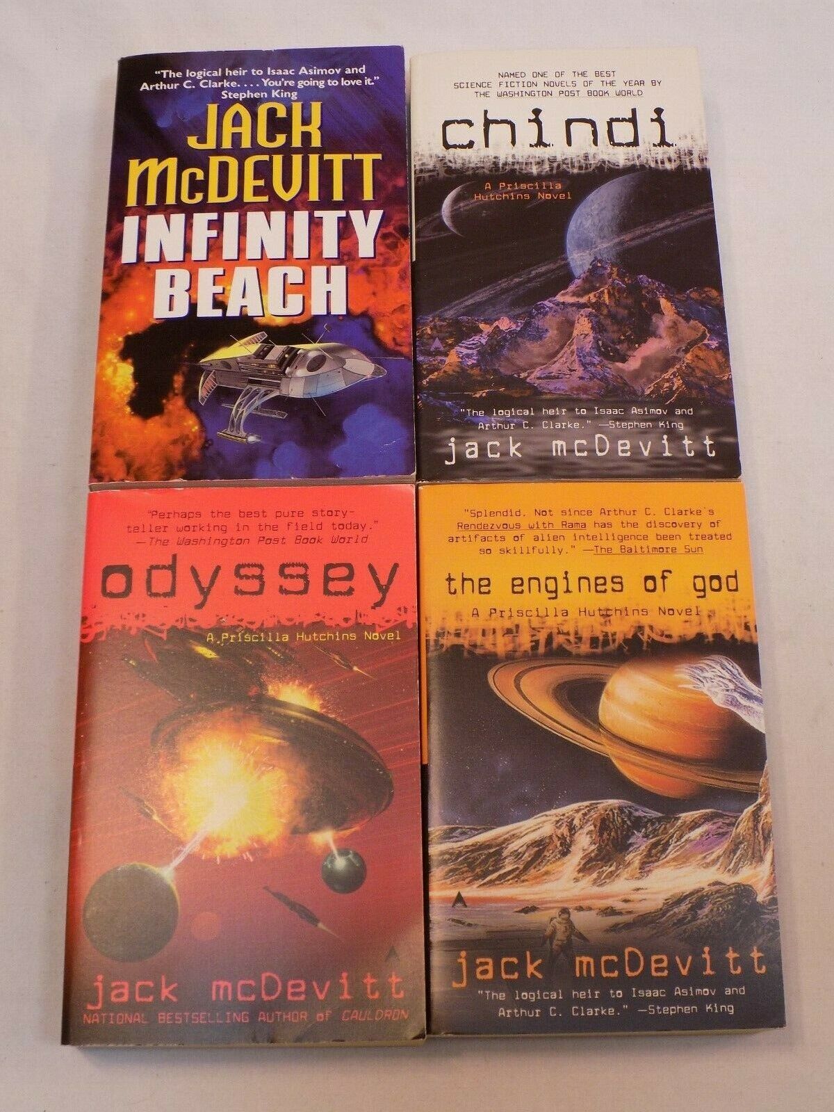 Jack McDevitt Infinity Beach Odyssey Chindi and similar items
