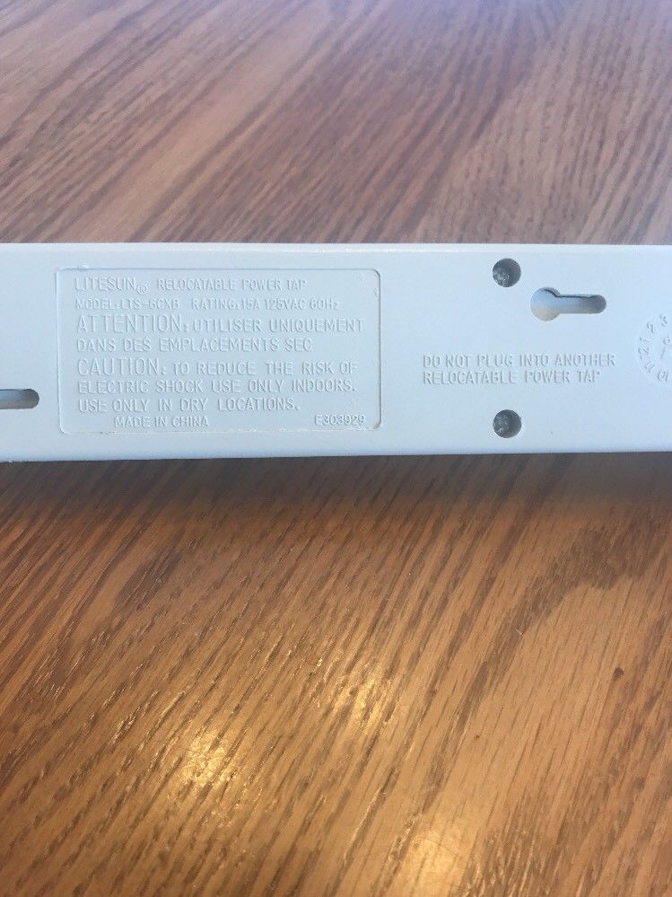 relocatable power tap / model LTS-6CXB / 6 outlets SHIPS N 24h - Surge ...